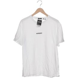 Superdry Herren T-Shirt, weiß, Gr. 54