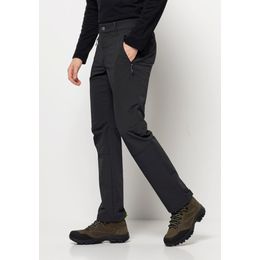 Softshellhose Jack Wolfskin "ACTIVATE XT PANTS M" Gr. 52, Normalgrößen, schwarz (black) Herren Hosen