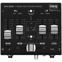 IMG Stageline MPX-20USB DJ Mixer