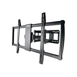 Eaton TRIPP LITE Series Display TV Wall Monitor Mount Swivel/Tilt 60" to 100" TVs / EA / Flat-Screens - Klammer - für LCD-Display - Stahl - Schwarz - Bildschirmgröße: 152.4-254 cm (60"-100")