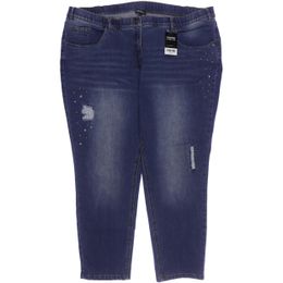 Ulla Popken Damen Jeans, blau, Gr. 27