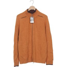 Tommy Hilfiger Herren Strickjacke, orange, Gr. 54