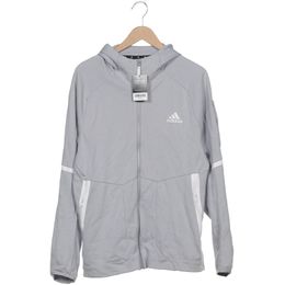 Adidas Herren Kapuzenpullover, grau, Gr. 52