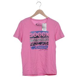 SOCCX Damen T-Shirt, pink, Gr. 38