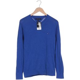 Tommy Hilfiger Herren Pullover, blau, Gr. 48