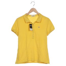 Lacoste Damen Poloshirt, gelb, Gr. 46