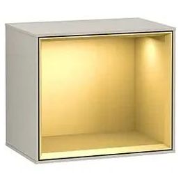 Villeroy & Boch Villeroy und Boch Finion Regalmodul G580HFHH 41,8x35,6x27cm, Emotion, Regal Gold Matt, Sand Matt Lacquer