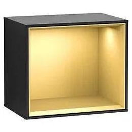 Villeroy & Boch Villeroy und Boch Finion Regalmodul G580HFPD 41,8x35,6x27cm, Emotion, Regal Gold Matt, Black matt lacquer