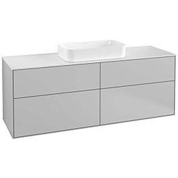 Villeroy & Boch Villeroy und Boch Finion Waschtischunterschrank G32100GJ 160x60,3cm, Emotion, Abdeckplatte white matt, Light grey matt