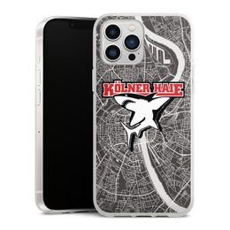 DeinDesign iPhone 13 Pro Max Handy Silikon H&uuml;lle Case transparent Handyh&uuml;lle K&ouml;lner Haie Ice Hockey Official Licensed Product Silikon Case