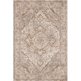 Teppich Hanse Home "Sand" Teppiche Gr. B/L: 200 cm x 280 cm, 8 mm, 1 St., beige (creme,braun) Kurzflor, Weich, Orient, Vintage, Wohnzimmer, Schlafzimmer, Esszimmer