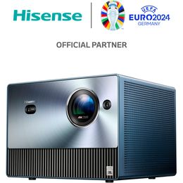 HISENSE Portabler Projektor "HISENSE C1" Beamer 4K UHD silberfarben (silber)