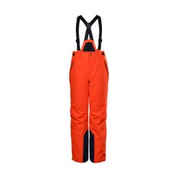 Skihose Killtec "KSW 79 BYS SKI PNTS" Gr. 176, Normalgrößen, orange (dunkelorange) Kinder Hosen