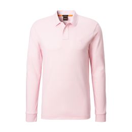 Poloshirt BOSS Orange "Passerby" Gr. XXL, pink (light, pastel pink682) Herren Shirts mit BOSS-Logobadge