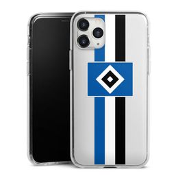 DeinDesign iPhone 11 Pro Max Handy Silikon H&uuml;lle Case transparent Handyh&uuml;lle Hamburger Sv Transparent Hsv Silikon Case