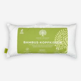 TK Maxx Weißes Bambus-Kopfkissen 40x80cm