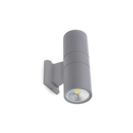 Greenice LED-Wandleuchte 30W 2.400Lm 6000ºK Violett IP65 40.000H [HO-COBWALL-2X15-CW]