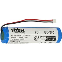 vhbw - Akku Ersatz für VF5 für gps Navigation Navi (2600 mAh, 3,7 v, Li-Ion)