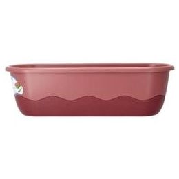 plastia Blumenkasten Mareta 60cm rosa weinrot Wasserspeicher