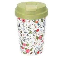 chic.mic bioloco plant easy cup Coffee to Go Becher Flowers & Birds