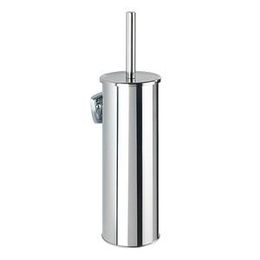 Wenko WC-Garnitur Basic silber Metall