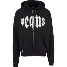PEQUS Sweatjacke Herren Gr&ouml;&szlig;e XXL schwarz / wei&szlig;