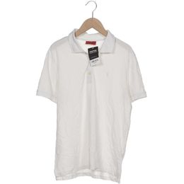 Hugo by Hugo Boss Herren Poloshirt, weiß, Gr. 48