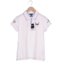 Tommy Hilfiger Damen Poloshirt, weiß, Gr. 42