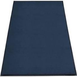 Schmutzfangmatte miltex Eazycare Style, eckig, antistatisch, UV-beständig, waschbar, High-Twist-Nylon & Niltrilgummi, 1200 x 2000 mm, stahlblau