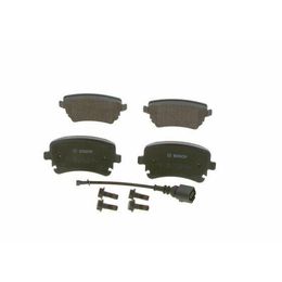 Bosch Bremsbelagsatz, Scheibenbremse hinten rechts links mit Zubehör für SKODA VW SEAT AUDI 7E0698451 7H0698451 7H0698451B 0 986 494 108