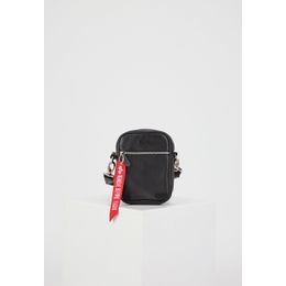 Daypack Alpha Industries "Alpha Industries Accessoires - Bags RBF Leather Utility Bag" schwarz (black) Rucksäcke