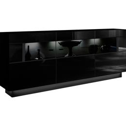 Sideboard Inosign "NATA" Sideboards Gr. B/H/T: 160 cm x 85 cm x 43 cm, Soft Close, schwarz Breite ca. 160 cm