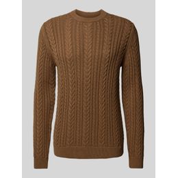 McNeal Strickpullover mit Zopfmuster