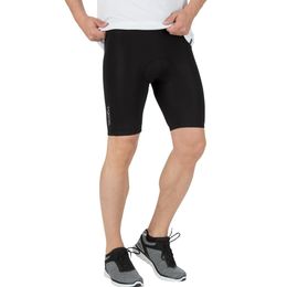 Funktionshose TRIGEMA "TRIGEMA Kurze Radlerhose" Gr. XXL, US-Größen, schwarz Herren Hosen