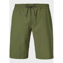 Schöffel Bermudas SCHÖFFEL "Shorts Annecy M" Gr. 52, Normalgrößen, grün (6737, grün) Herren Hosen