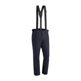 Skihose Maier Sports "Anton slim" Gr. 102, Langgrößen, blau (dunkelblau) Herren Hosen Schneehose mit Hosenträgern, windwasserdicht, Slim Fit