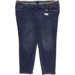 Ulla Popken Damen Jeans, marineblau, Gr. 27