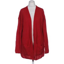 Tom Tailor Denim Damen Strickjacke, rot, Gr. 38