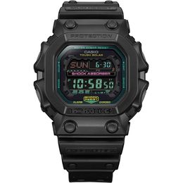 Chronograph Casio G-SHOCK Armbanduhren schwarz Herren Armbanduhr, Solar, Herrenuhr, digital, automatischer Kalender