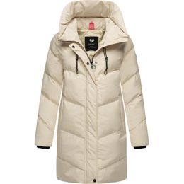 Ragwear Wintermantel 'Avelin' Damen Gr&ouml;&szlig;e XXL hellbeige / schwarz