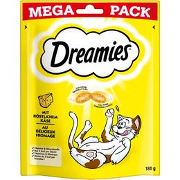 Dreamies Portionsbeutel Mega Pack mit Käse 180g