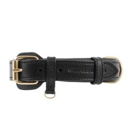 William Walker Hundehalsband Plain Noir L