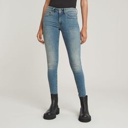 G-Star Raw Midge Zip Skinny Jeans - Hellblau - Damen