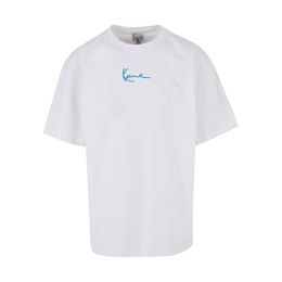 Karl Kani T-Shirt 'Signature' Herren Gr&ouml;&szlig;e L blau / wei&szlig;