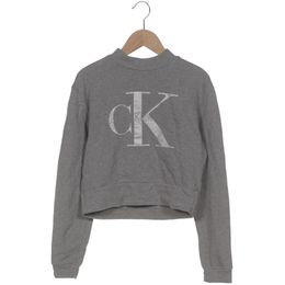 Calvin Klein Jeans Damen Hoodies & Sweater, grau, Gr. 134