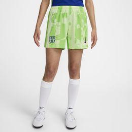 FC Barcelona 2024/25 Stadium Third Nike Dri-FIT Replica Fußballshorts (Damen) - Gelb