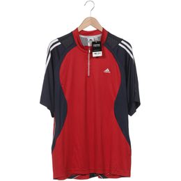 Adidas Herren Poloshirt, rot, Gr. 54