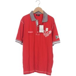 Bogner Herren Poloshirt, rot, Gr. 50