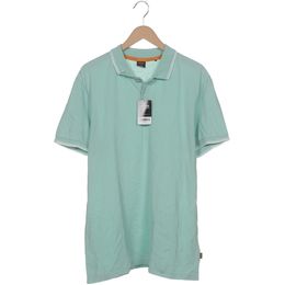 BOSS Orange Herren Poloshirt, türkis, Gr. 56