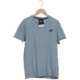 Superdry Herren T-Shirt, blau, Gr. 46